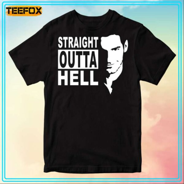 Straight Outta Hell Lucifer Morningstar Unisex T-Shirt - Walmart.com