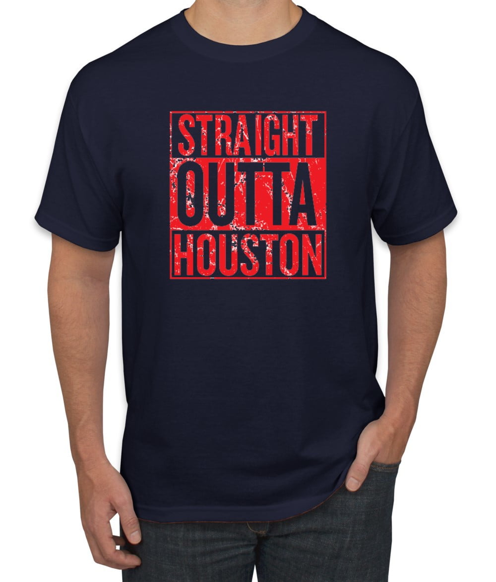 Straight Outta Houston HOU Fan | Fantasy Football | Mens Sports Graphic ...
