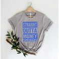 Straight Outta Money Dance Dad Shirt,Gift for Grandpa Tee,New Dad Shirt ...