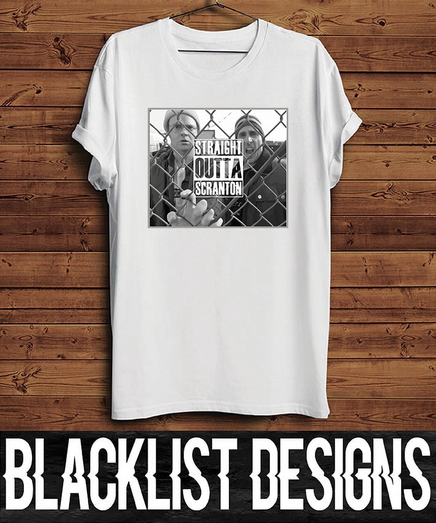 Straight Outta Scranton t shirt | Custom | Unisex | The US Office | New ...