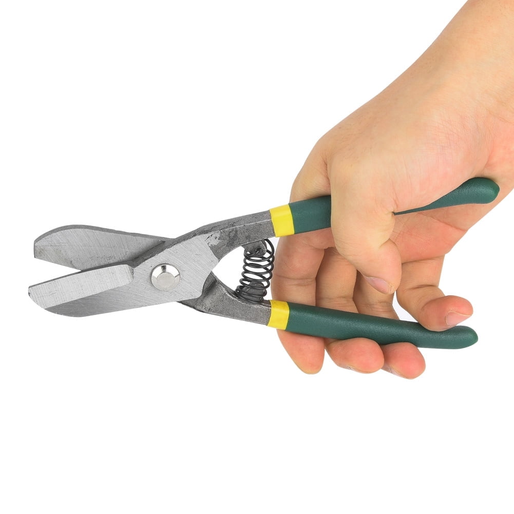 Straight Pattern Tin Snips Metal Cutters, High Strength Forged and Heat ...