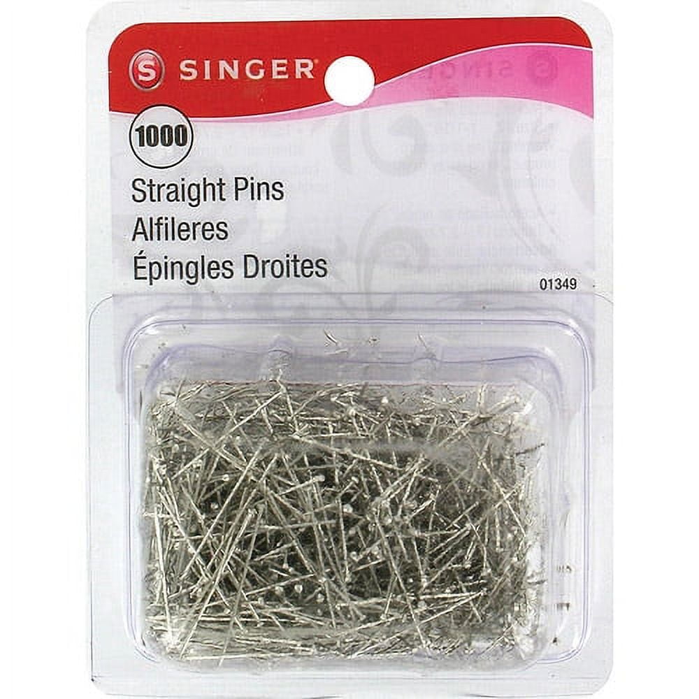 Straight Pins-1000/pkg - Walmart.com