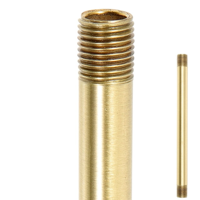 Straight Pipe Lamp Stem Lamp Rod Hardware DIY Light Fixture Part ...