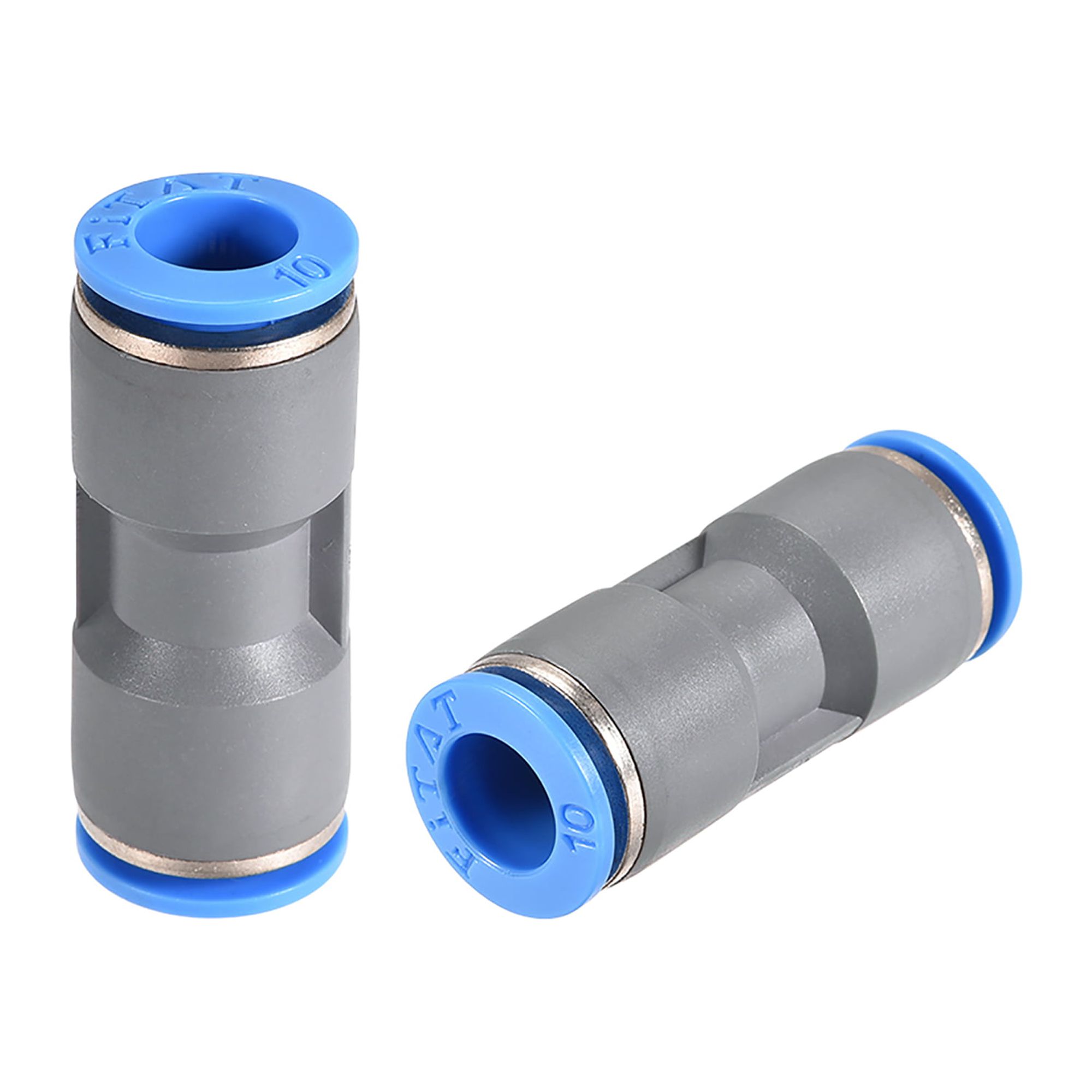 Straight Push Connectors 10mm Quick Release Pneumatic Connector Plastic ...