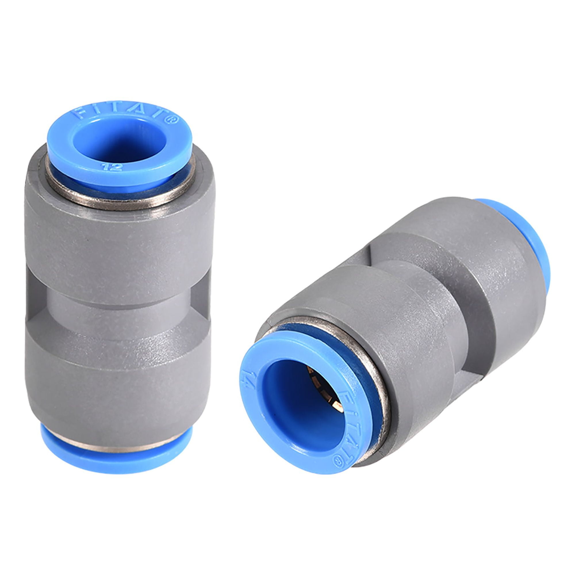 Straight Push Connectors 14mm to 12mm Quick Release Pneumatic Connector ...