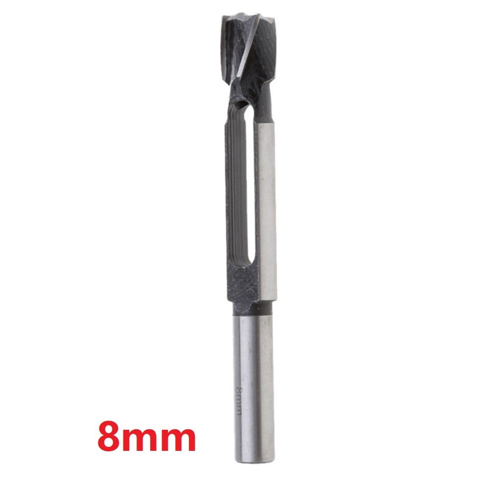 Straight Round Tenon Drill Bit Wood Plug Hole Cutter Plug Cutting Drill ...