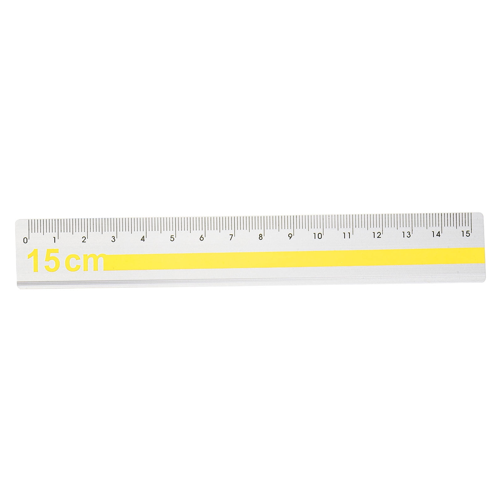 Uxcell Straight Ruler 15cm Metric Aluminum Corrugated Edge Measuring ...