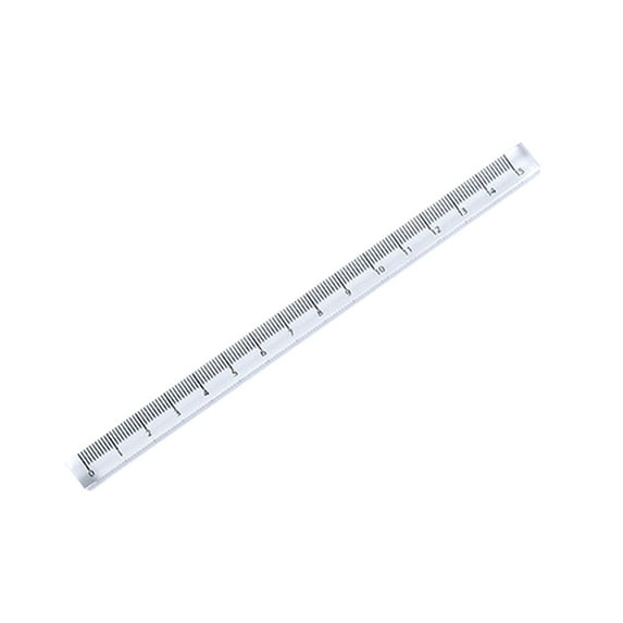 Straight Ruler Plastic Ruler Accurate Mathematics Ruler 1cm Thickness ...
