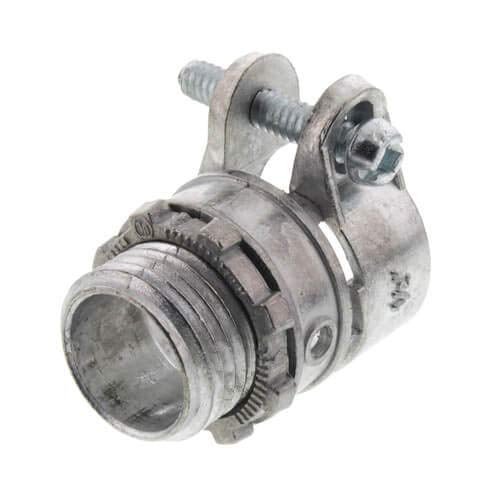 Straight Squeeze Type Malleable Iron BX-Flex Connector for Metallic ...