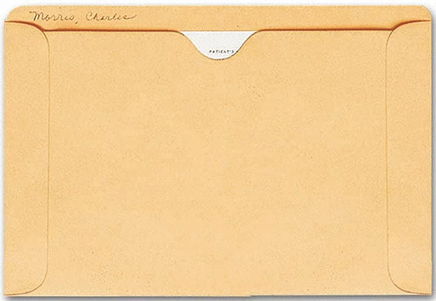 Straight Tab Card File Pocket - Walmart.com