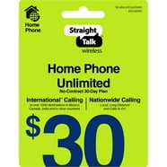 Straight Talk $40 Home Phone & Wi-Fi 30-Day Plan e-PIN Top Up (Email ...