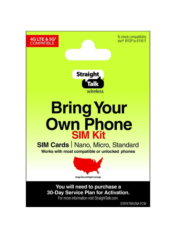 Straight Talk SIM Cards in Cell Phones - Walmart.com