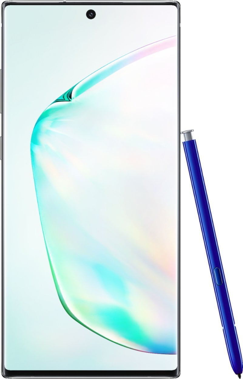 Straight Talk SAMSUNG Galaxy Note 10 PLUS 256GB Cell Phone, Aura Glow ...