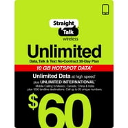 Straight Talk $45 Home Internet Unlimited Data No-Contract 30-Day Plan ...
