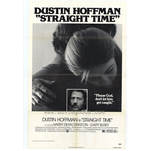 Straight Time - movie POSTER (Style A) (27" x 40") (1978) - Walmart.com