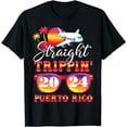 Straight Trippin' 2024 Family Vacation Puerto Rico Matching T-Shirt - Walmart.com