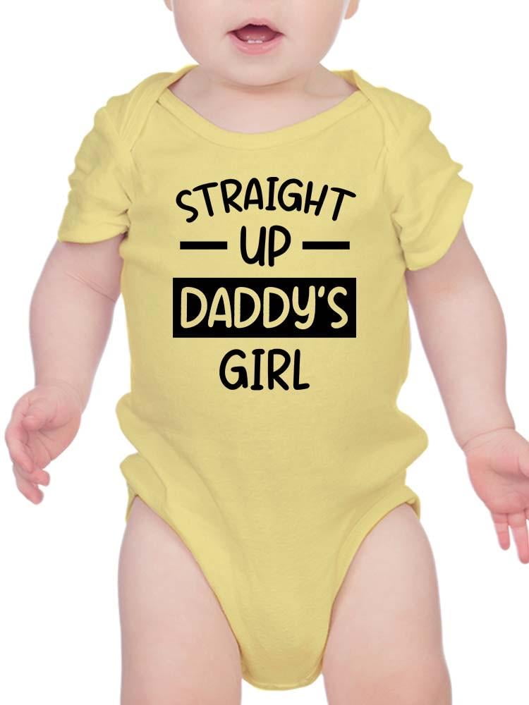 Straight Up Daddy's Girl Bodysuit Infant -Smartprints Designs, 12 Months - Walmart.com