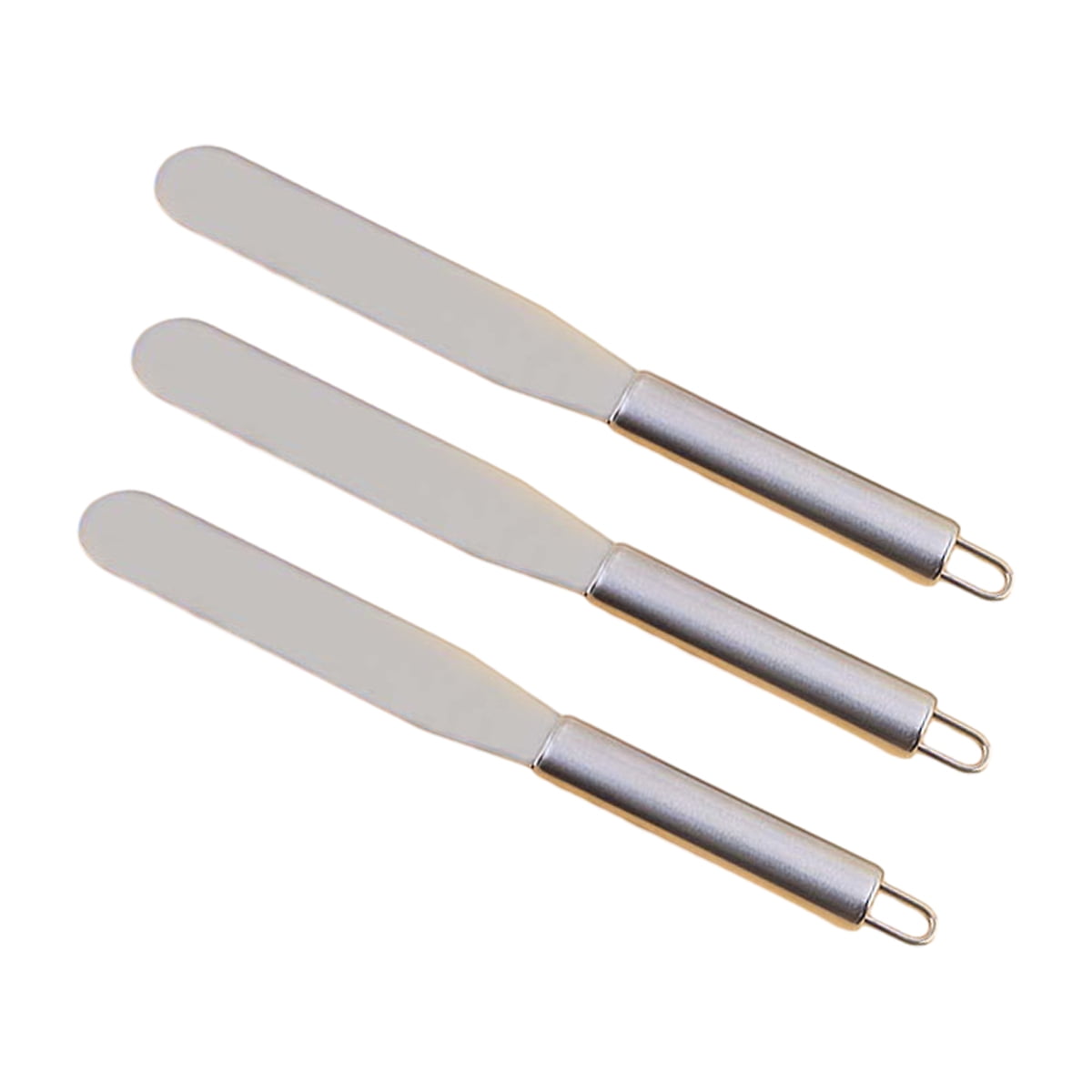 Straight cake frosting scraper Stainless steel cake decoration frosting ...