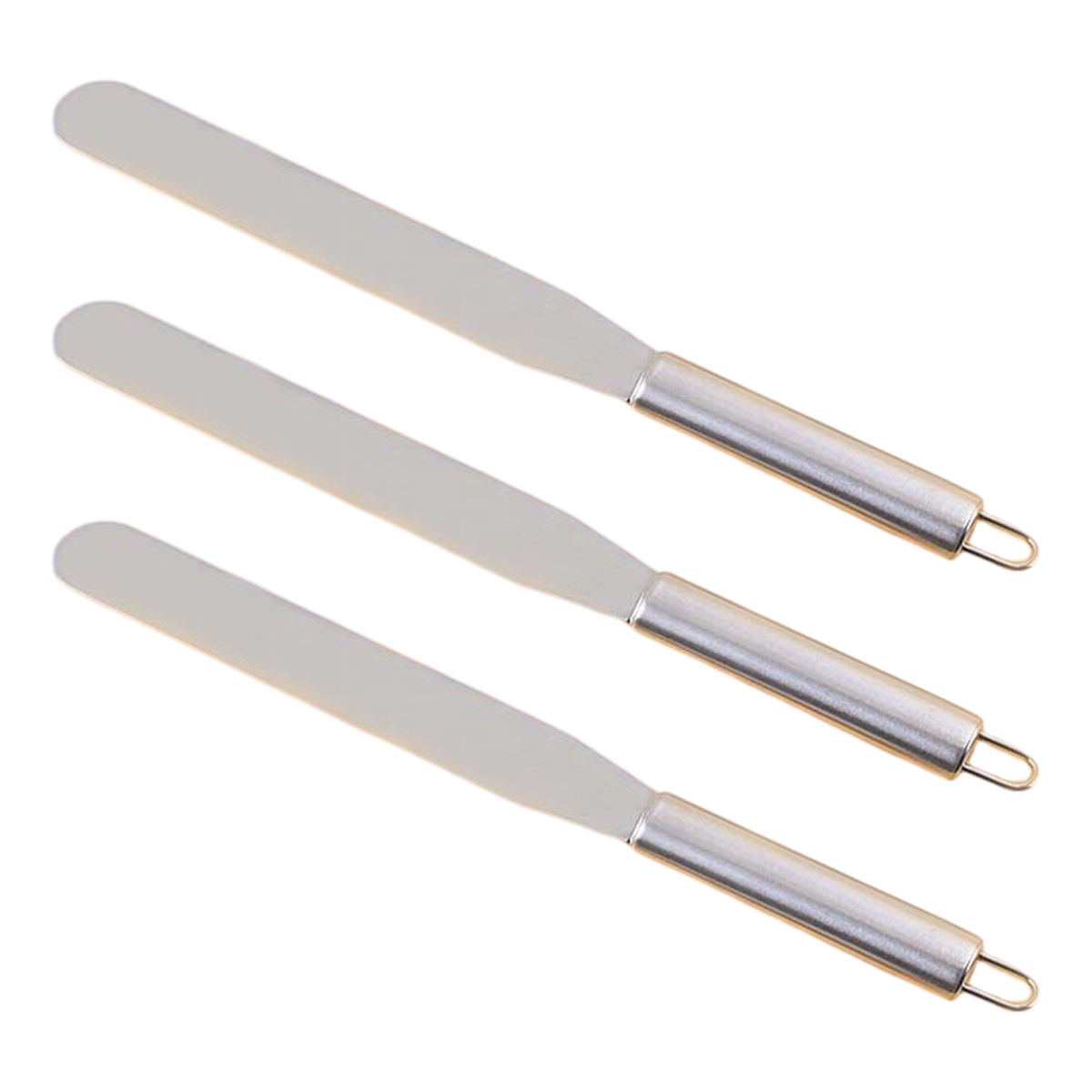 Straight cake frosting scraper Stainless steel cake decoration frosting ...