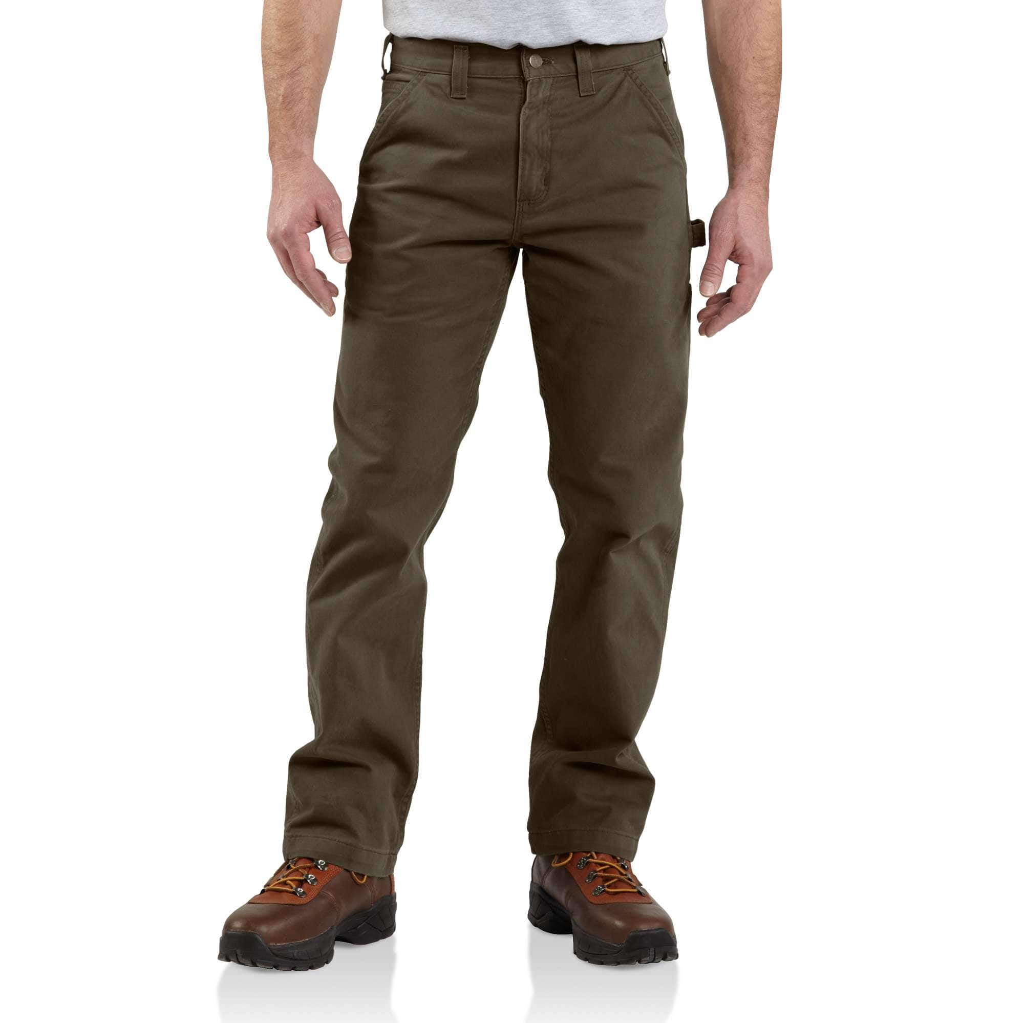 Straight fit Men's Workwear Durable Twill Pants - Walmart.com