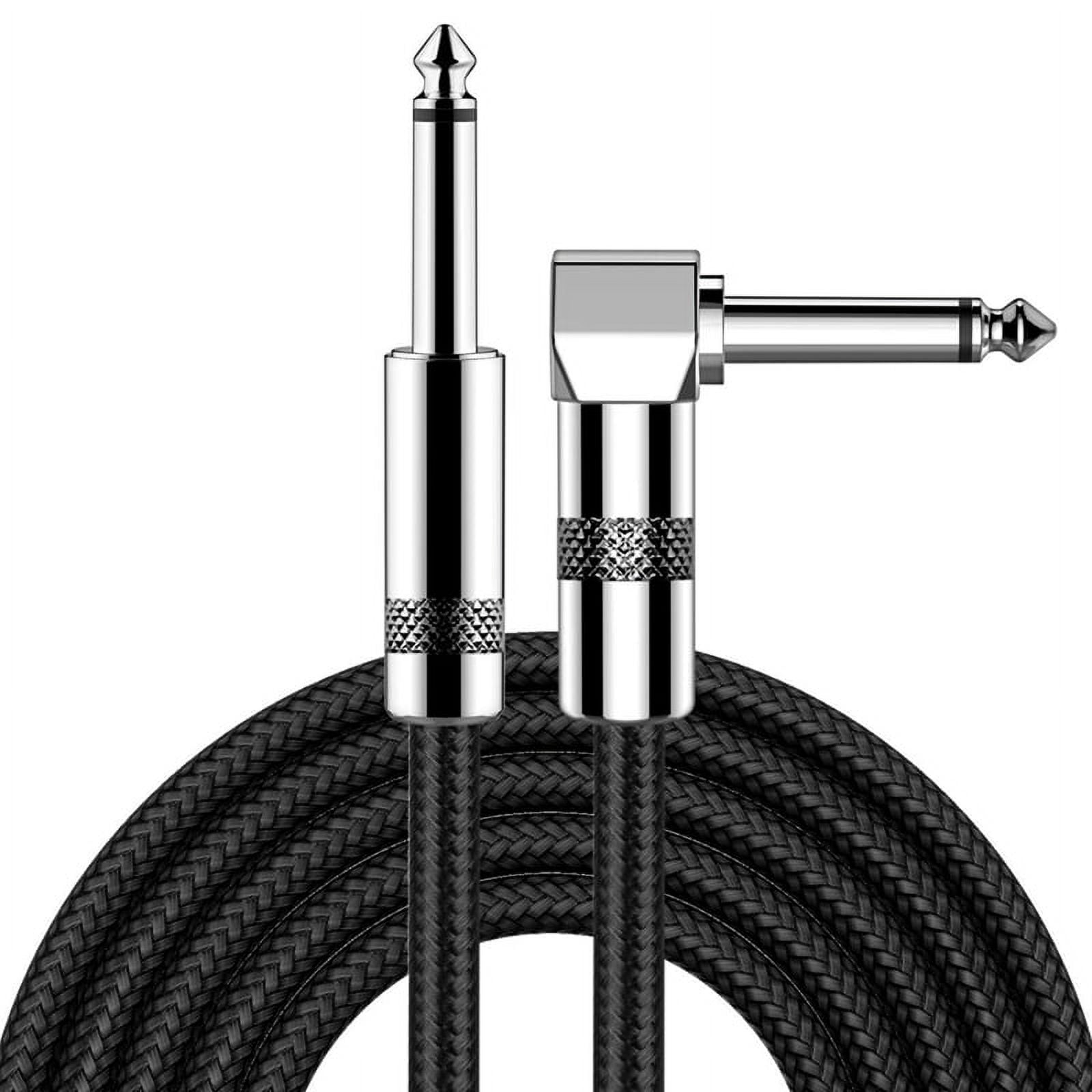 Straight-to-Bend Microphone Audio Cable 6.35mm Stereo Microphone Cable ...