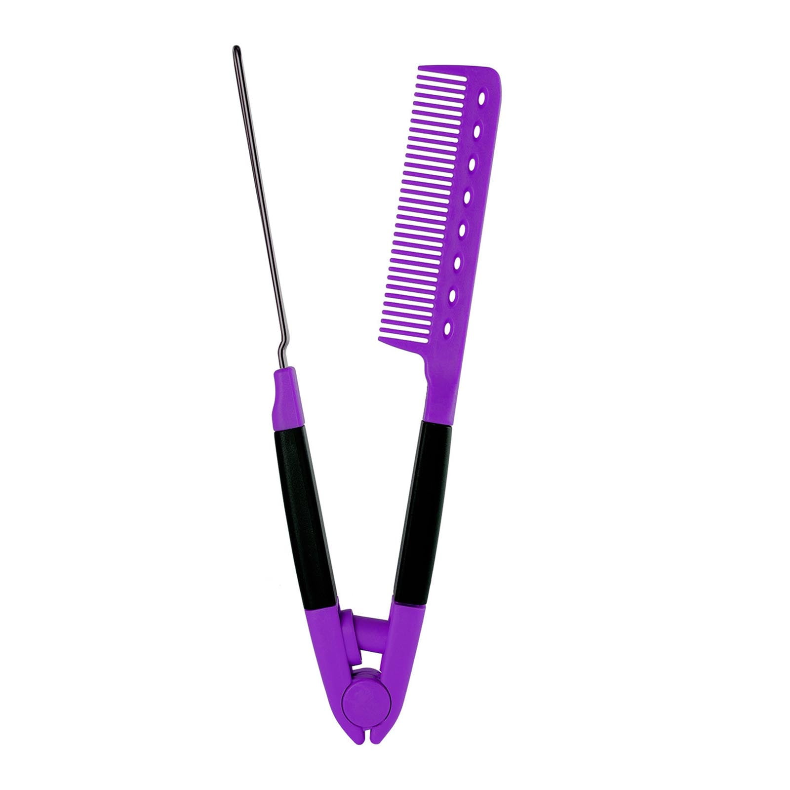 Straightening Comb Hair Straightener Combs with A Firm Grip for Knotty ...