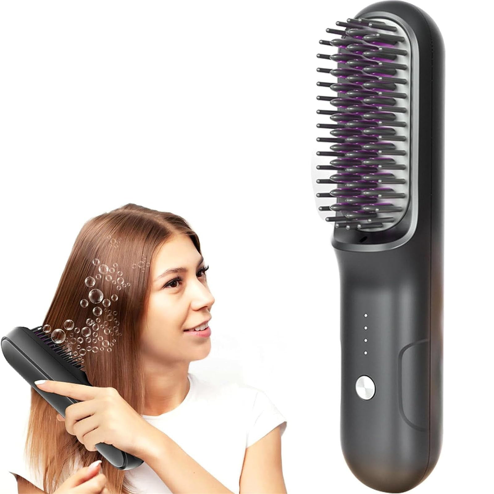 Straightening Comb, Straight Hair And Curly Hair, Dual-purpose Bangs ...