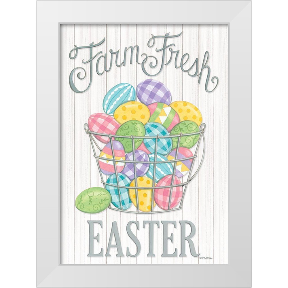 Strain, Deb 11x14 White Modern Wood Framed Museum Art Print Titled ...