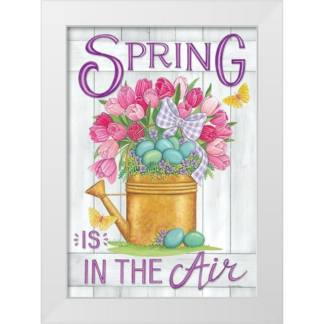 Strain, Deb 11x14 White Modern Wood Framed Museum Art Print Titled ...