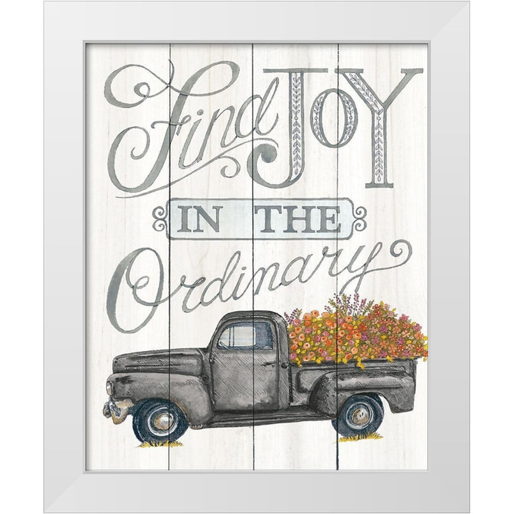 Strain, Deb 20x24 White Modern Wood Framed Museum Art Print Titled ...