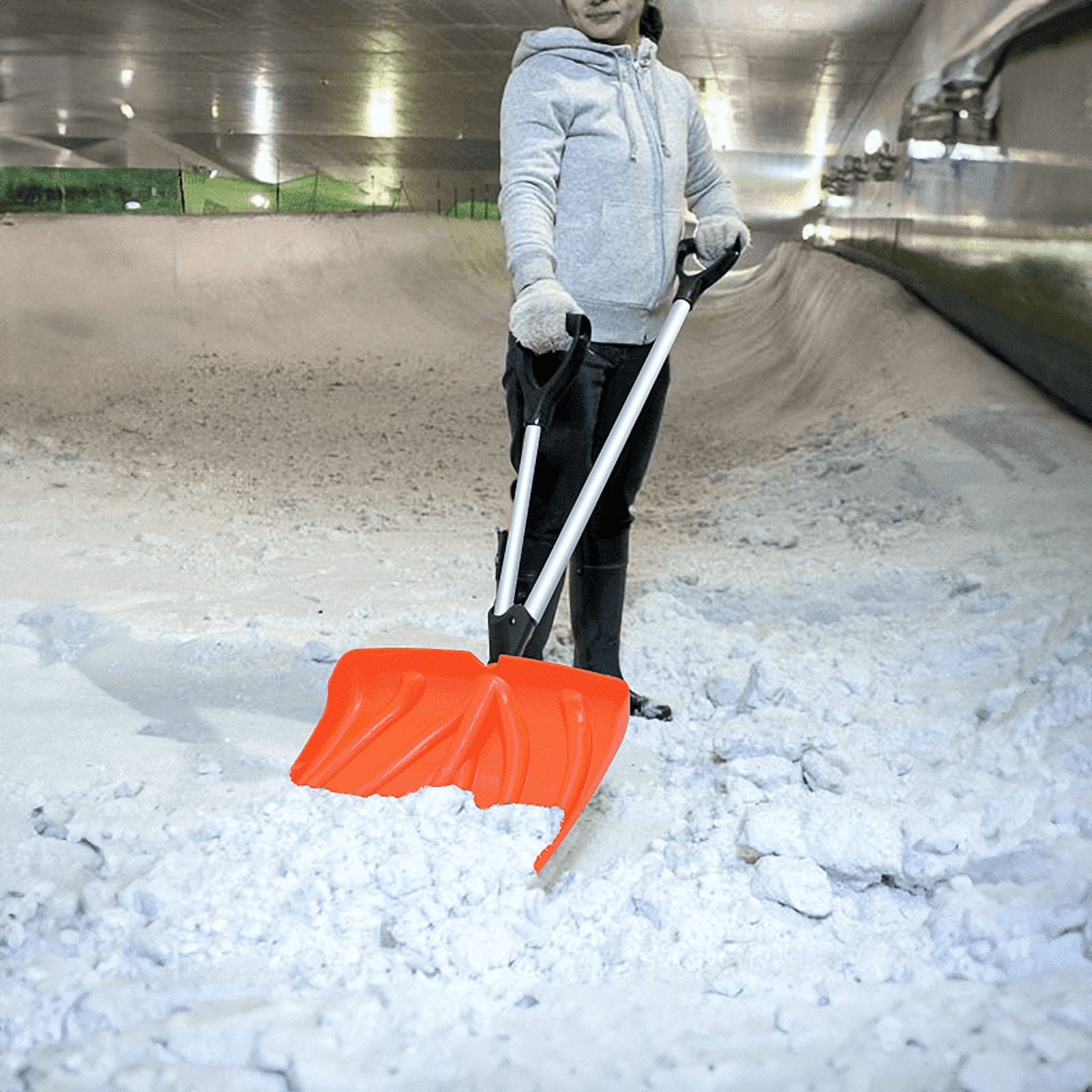 Strain Reducing Ergonomic Snow Shovel With Spring Assist Handle Tool 53 ...