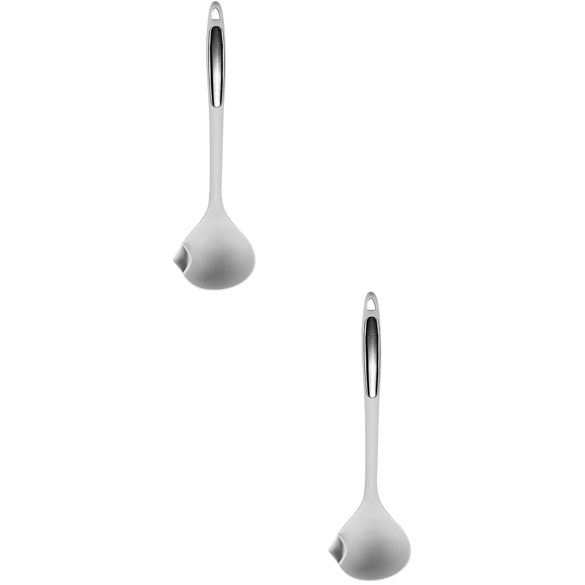 Strainer 2 Pieces Cooking Oil Filter Fat Separator Spoons Silicone ...