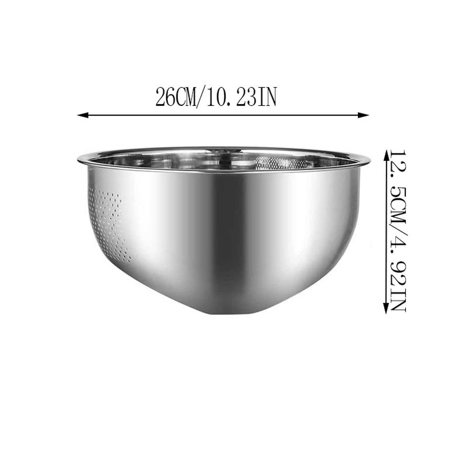 Strainer Bowl Rice Washer, Stainless Steel Strainer, Large Capacity 5L ...