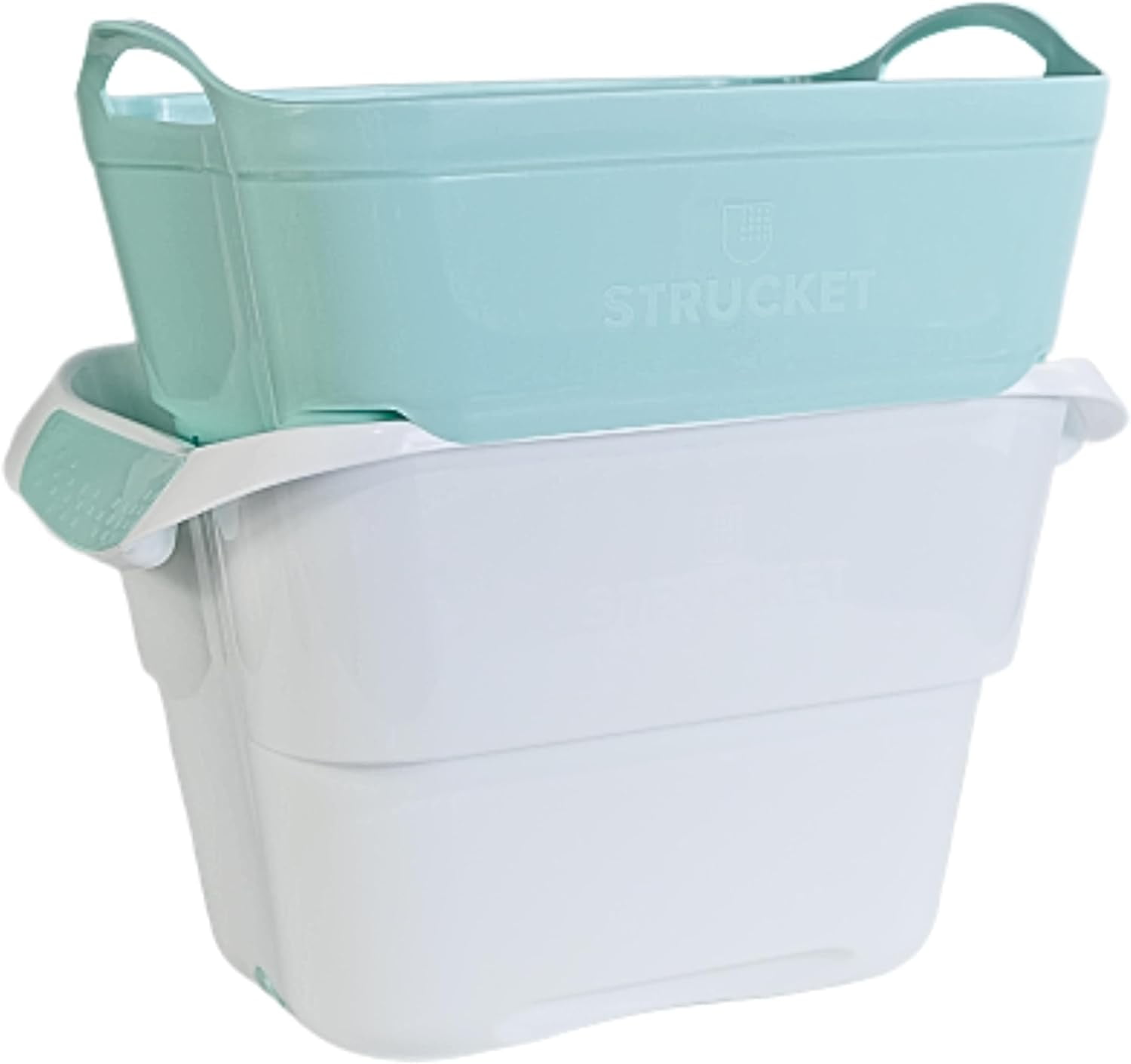 Strainer & Bucket With Drain: 5 Gallon Bucket With Interlocking ...