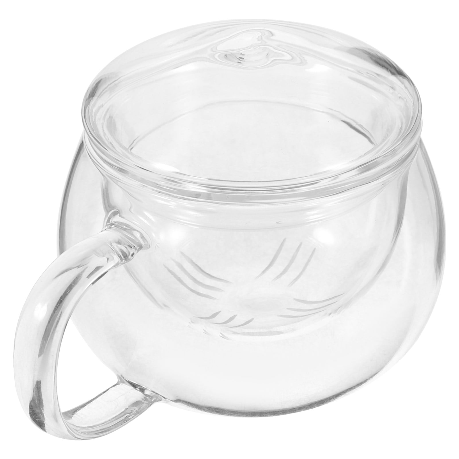 Strainer Filter Glass Cups Set Coffee Mugs Tea with Infuser Strainers ...