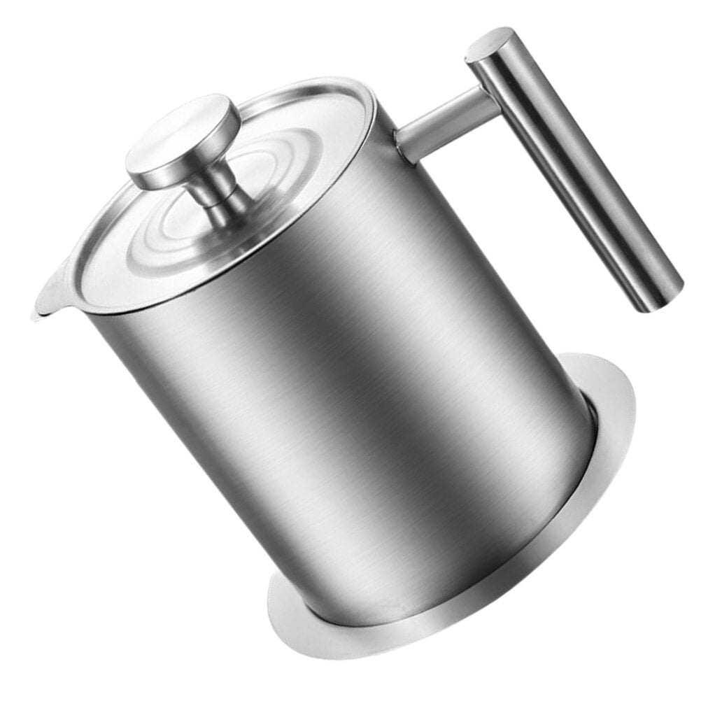 Strainer Oil Filter Kettle Leakproof Oil Can with Lid Oil Filter ...
