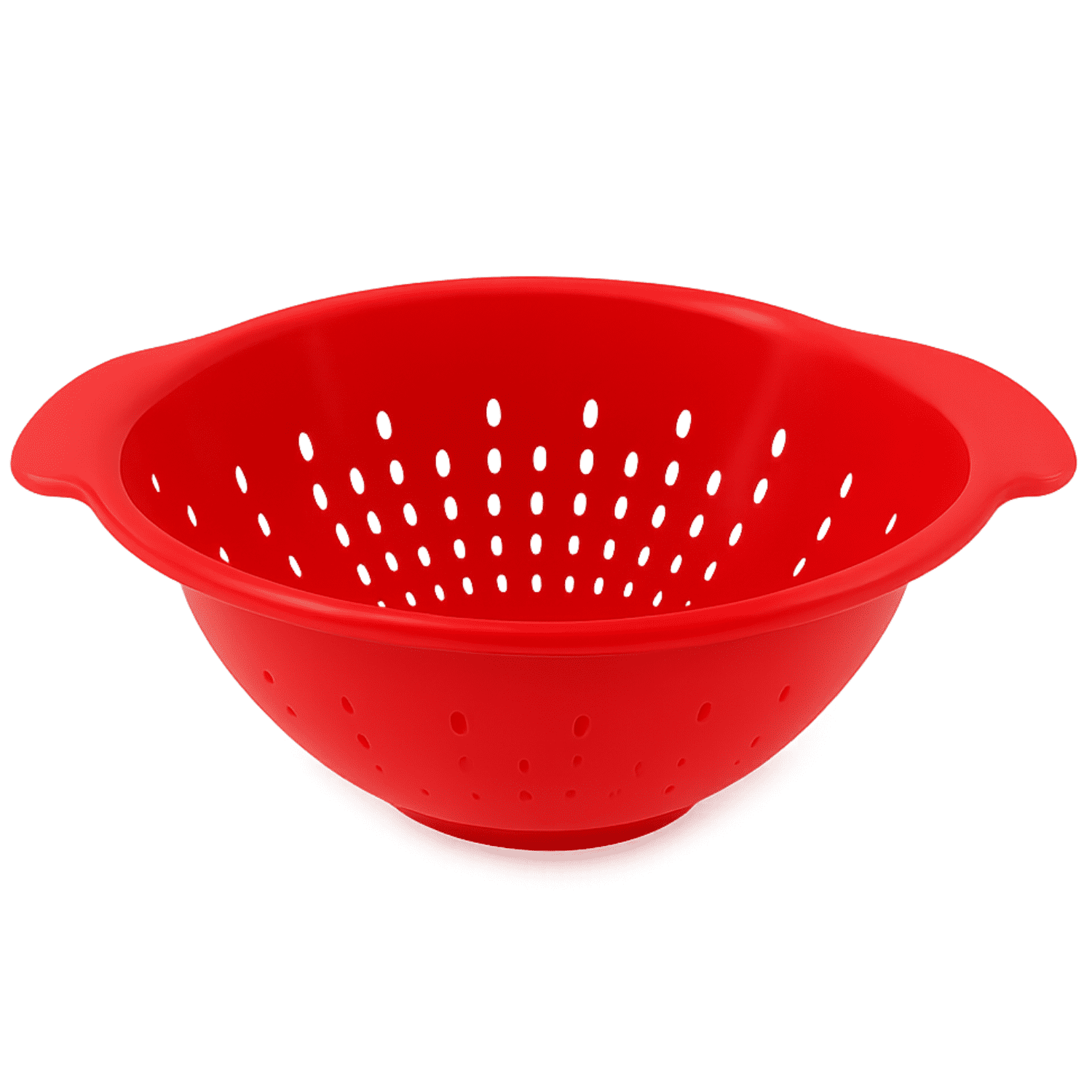 Strainer for Kitchen - Plastic Red Colanders - Food Strainer - 8 in - 2 ...