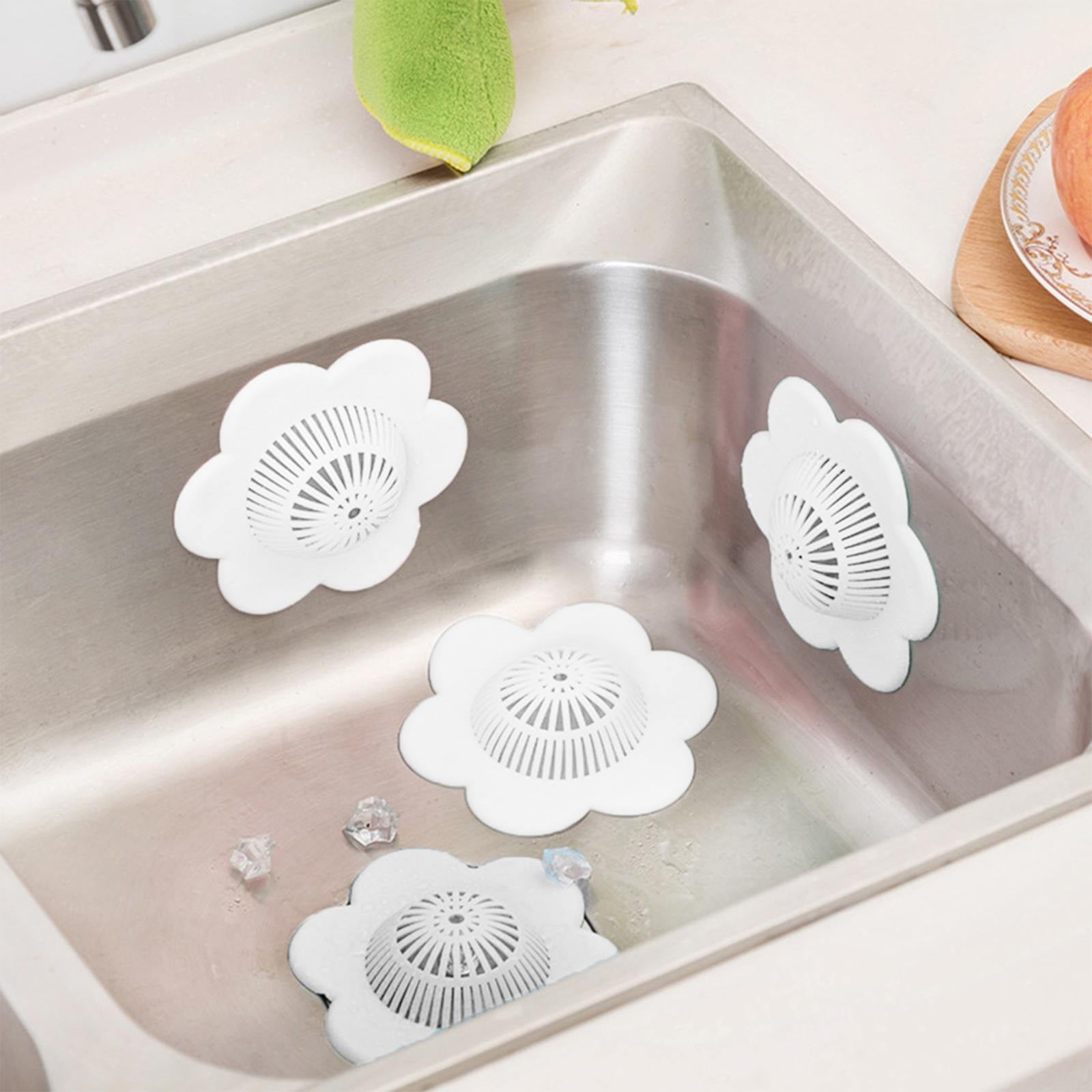Strainers Filtrating Screen 2Pc Flower Shaped Kitchen Sink Drain Filter ...