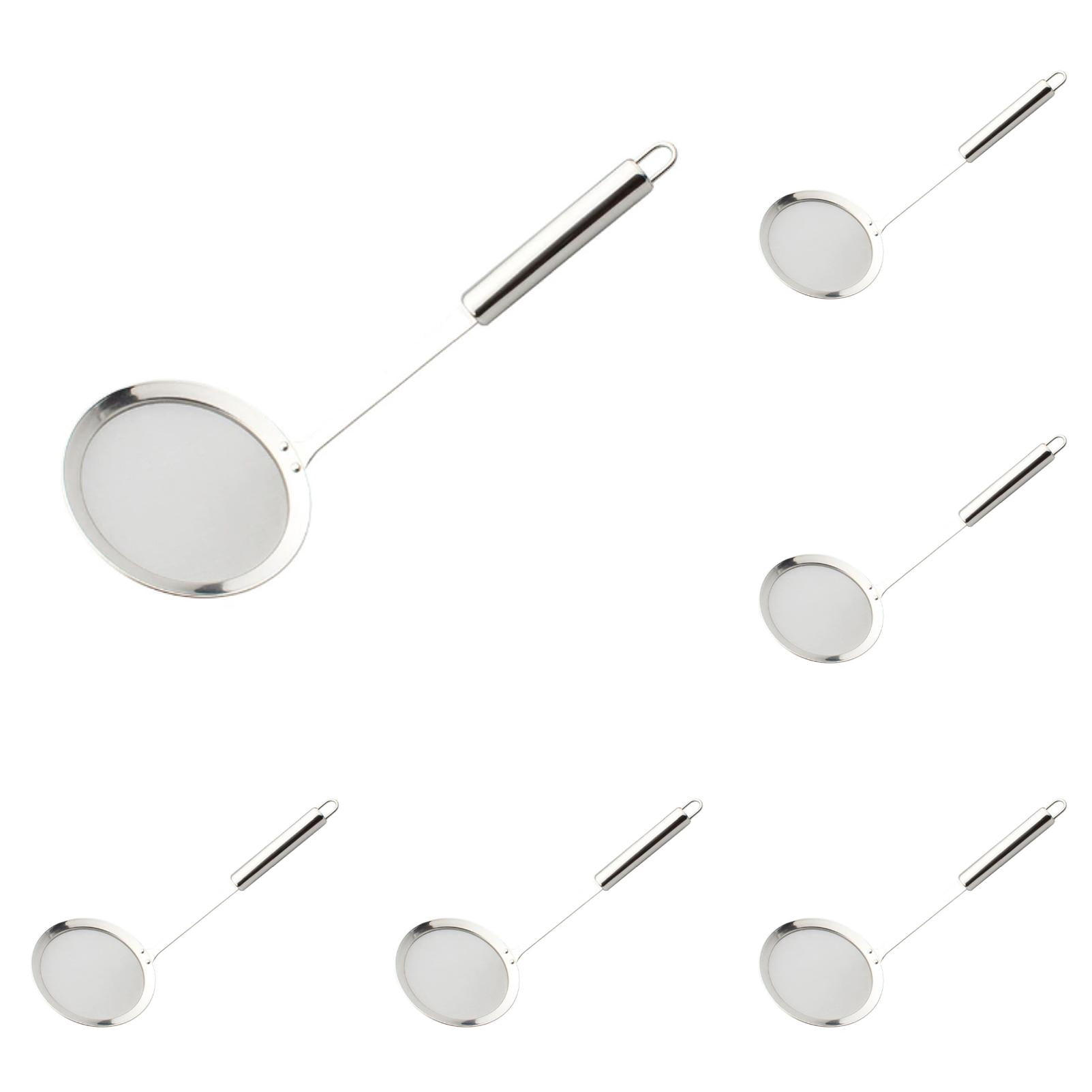 Strainers Fine Mesh 304 Stainless Steel Fine Mesh Food Strainer Kitchen ...