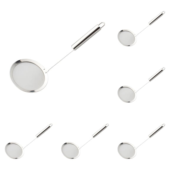 Strainers Fine Mesh 304 Stainless Steel Fine Mesh Food Strainer Kitchen ...