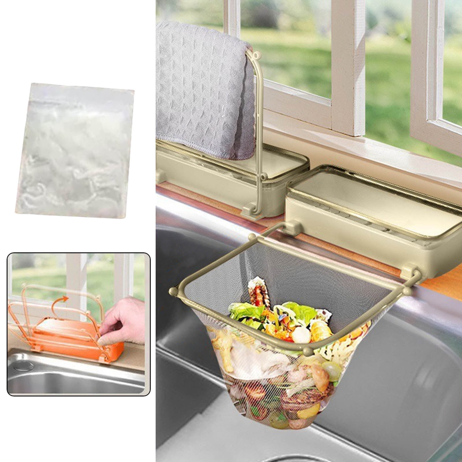 Strainers, Strainer Foldable Food Catcher New Suction Cup Drain ...