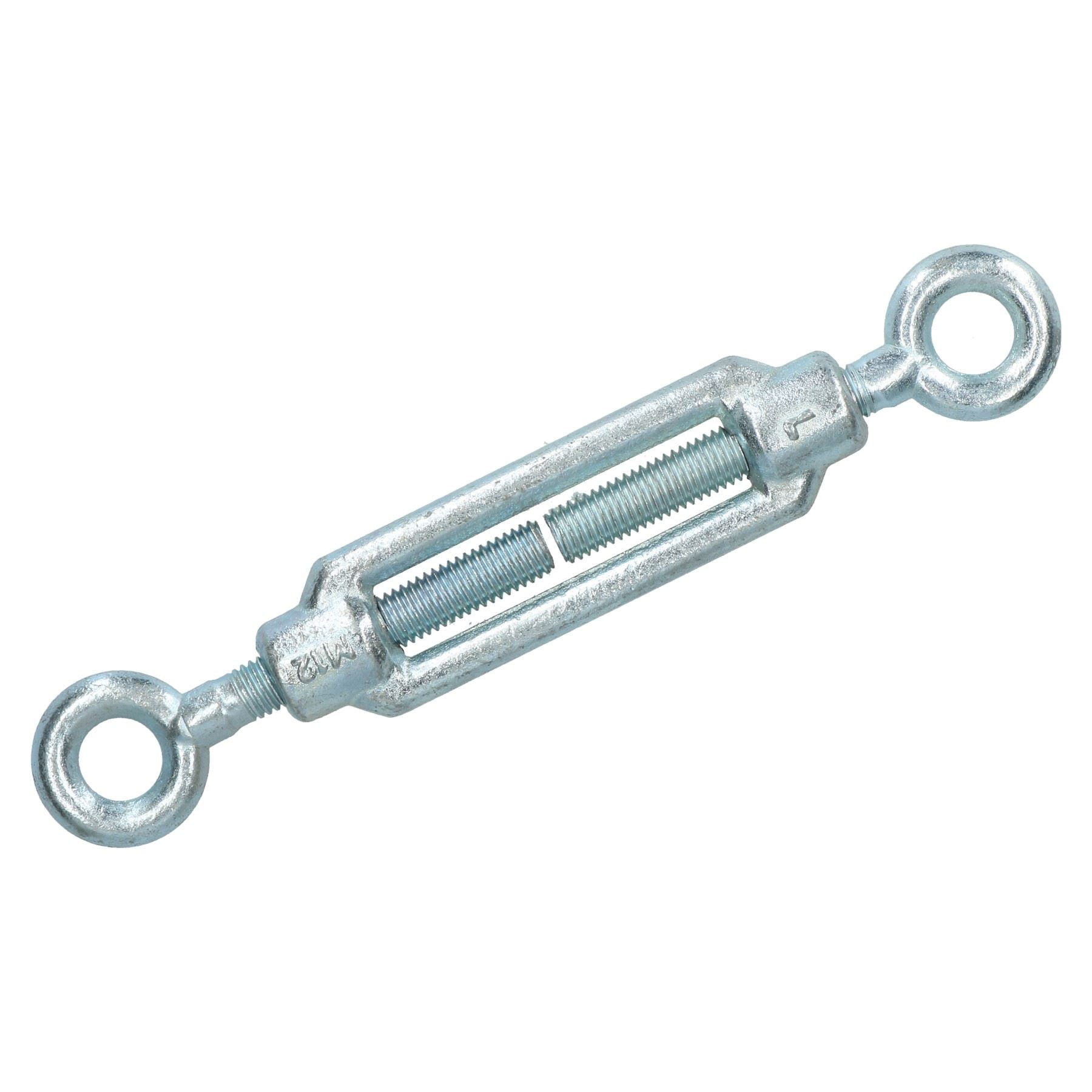 Straining Screw / Turnbuckle Eye to Eye Galvanised Rigging M12 ...