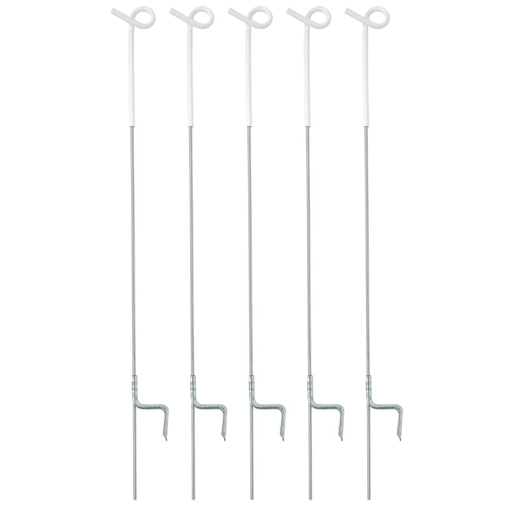 Strainrite Goldfoot Springsteel Pigtail Electric Fence Post, 33"- 5 ...