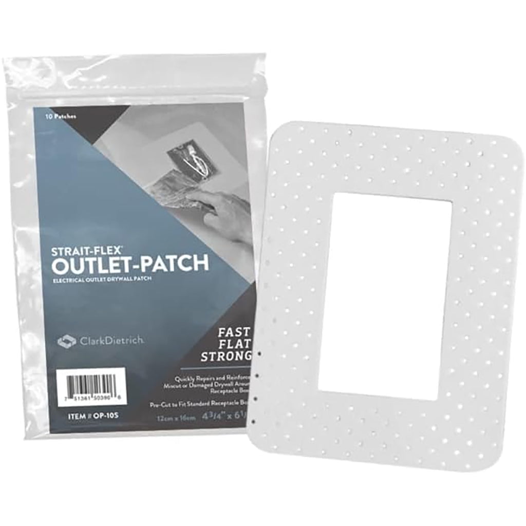 Strait-Flex Drywall Patch for Outlets 10-Pack - Walmart.com