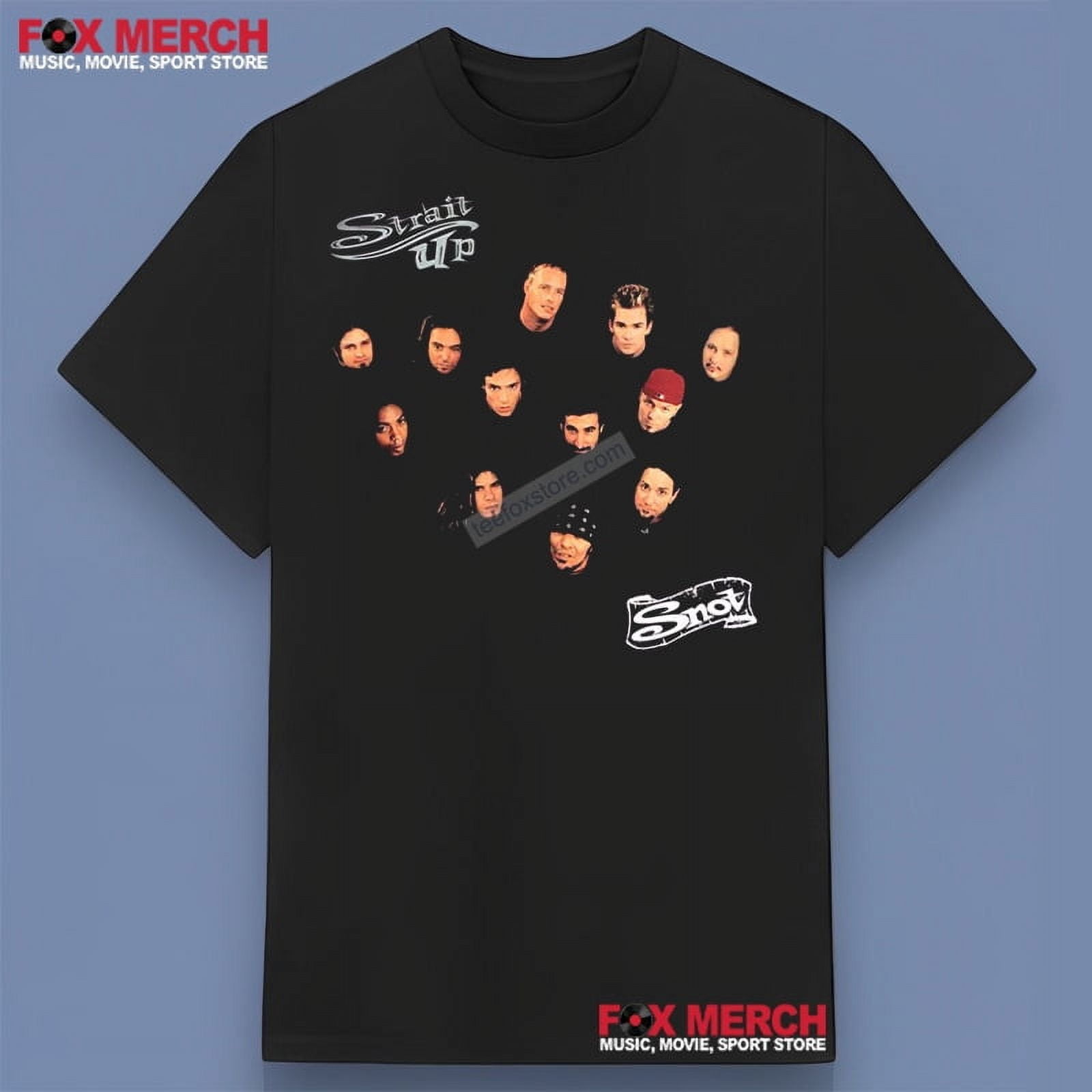 Strait Up Snot Snot Band Shirt - Walmart.com