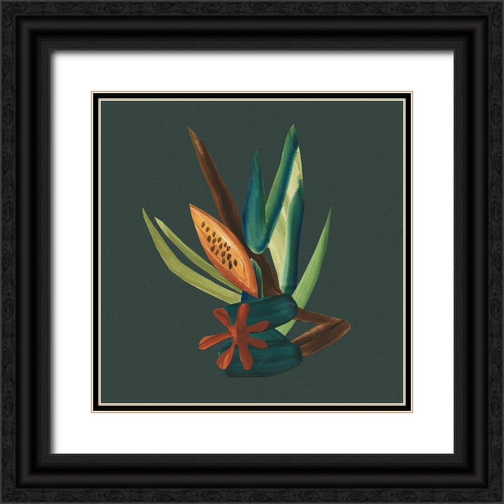 Stramel, Renee W. 12x12 Black Ornate Wood Framed with Double Matting ...