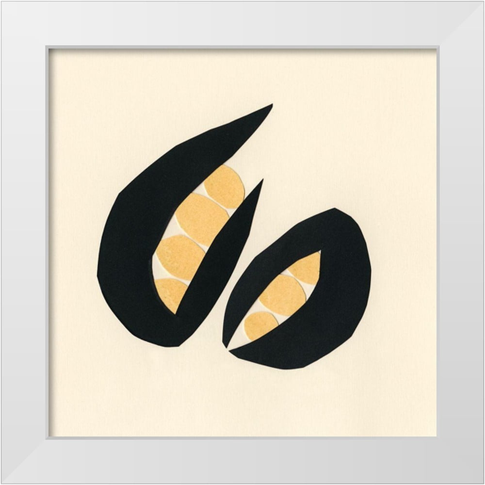 Stramel, Renee W. 12x12 White Modern Wood Framed Museum Art Print ...