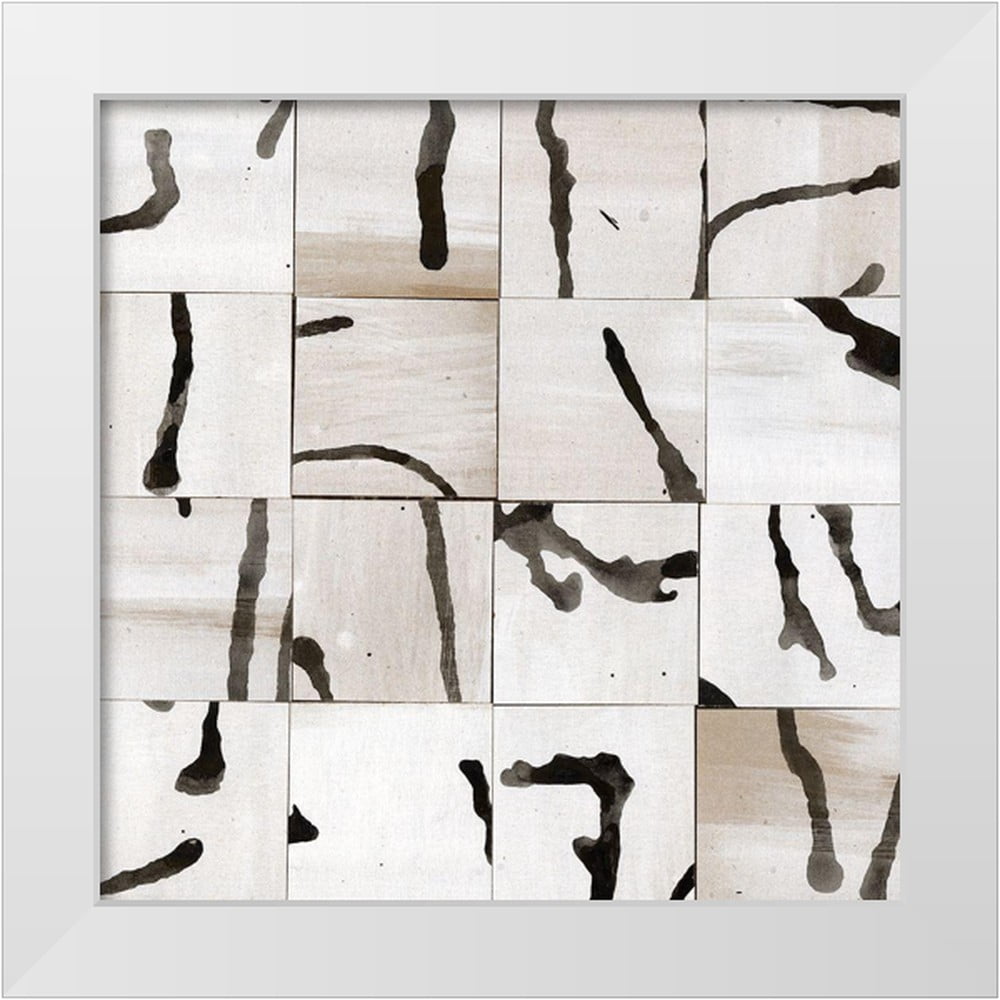 Stramel, Renee W. 12x12 White Modern Wood Framed Museum Art Print ...