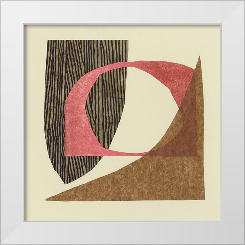 Stramel, Renee W. 12x12 White Modern Wood Framed Museum Art Print ...