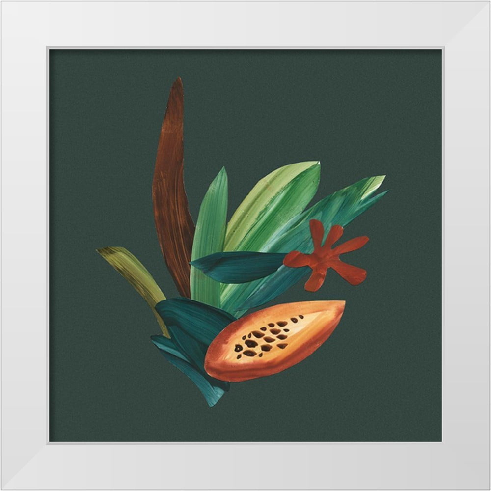 Stramel, Renee W. 12x12 White Modern Wood Framed Museum Art Print ...